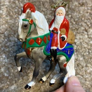 Breyer | Holiday | Rare Breyer Father Christmas Ornaments Guc No B ...